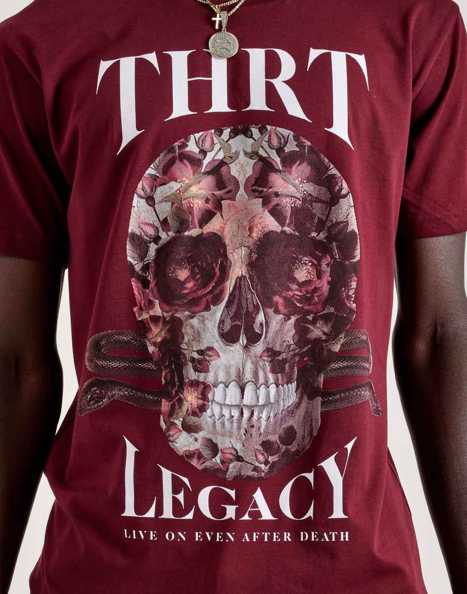 THRT Dark Garden Skull Tee – DTLR