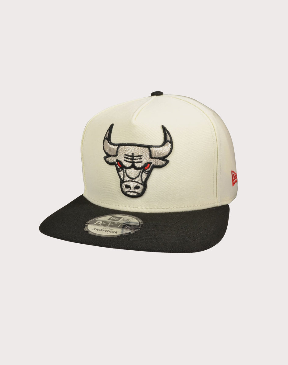 New Era NBA Chicago Bulls 9FIFTY A-Frame Chrome Logo Snapback Hat – DTLR