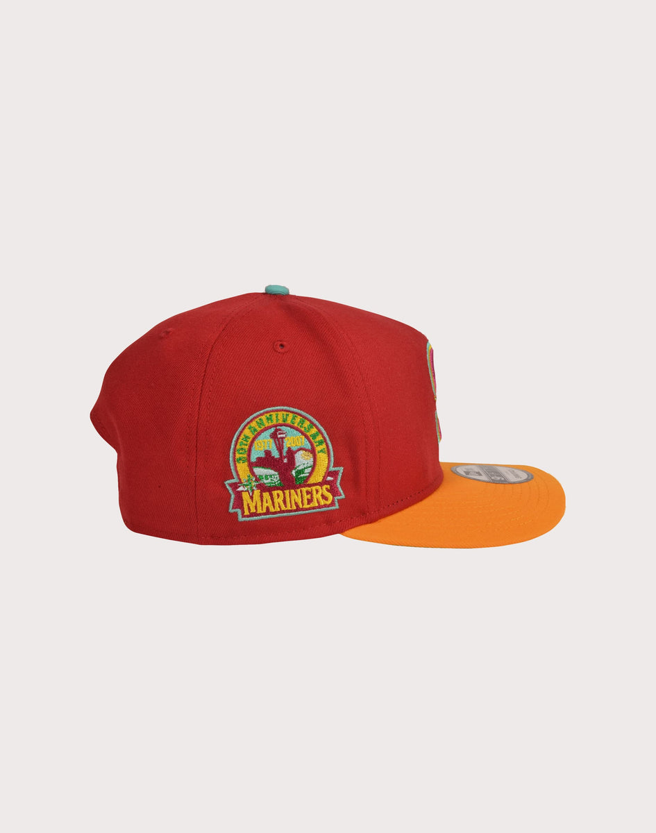New Era MLB Seattle Mariners 9FIFTY A-Frame Spring Red Snapback Hat – DTLR
