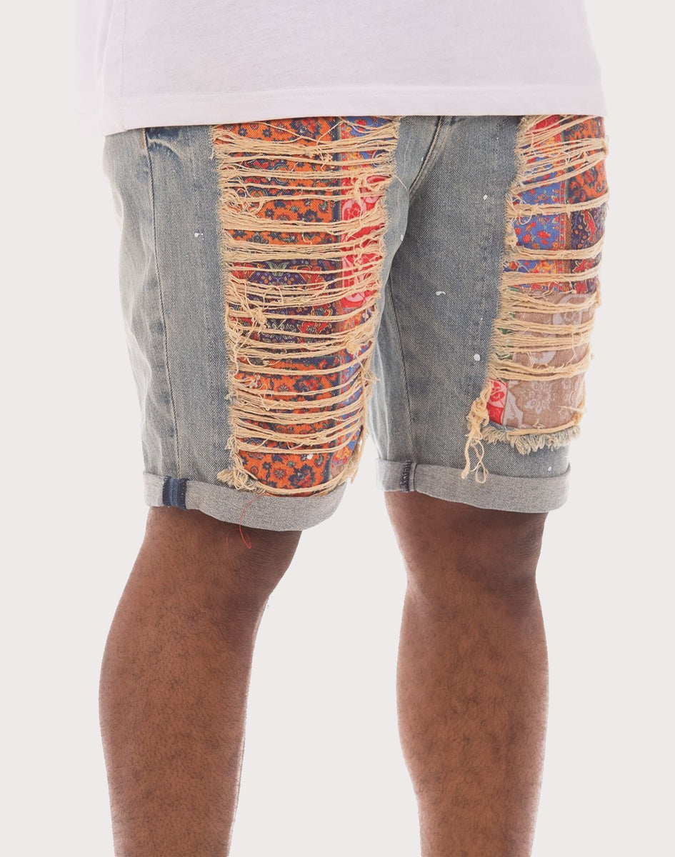 Akoo Stark Denim Blue Short – DTLR