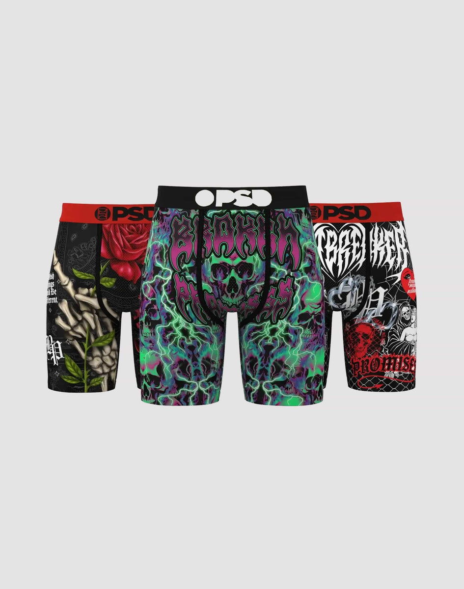 Psd Underwear Broken Promises Boxer Briefs 3-Pack – DTLR