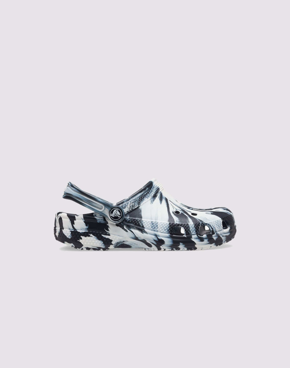 Crocs Classic Lined Marbled Clog Pre-School – DTLR