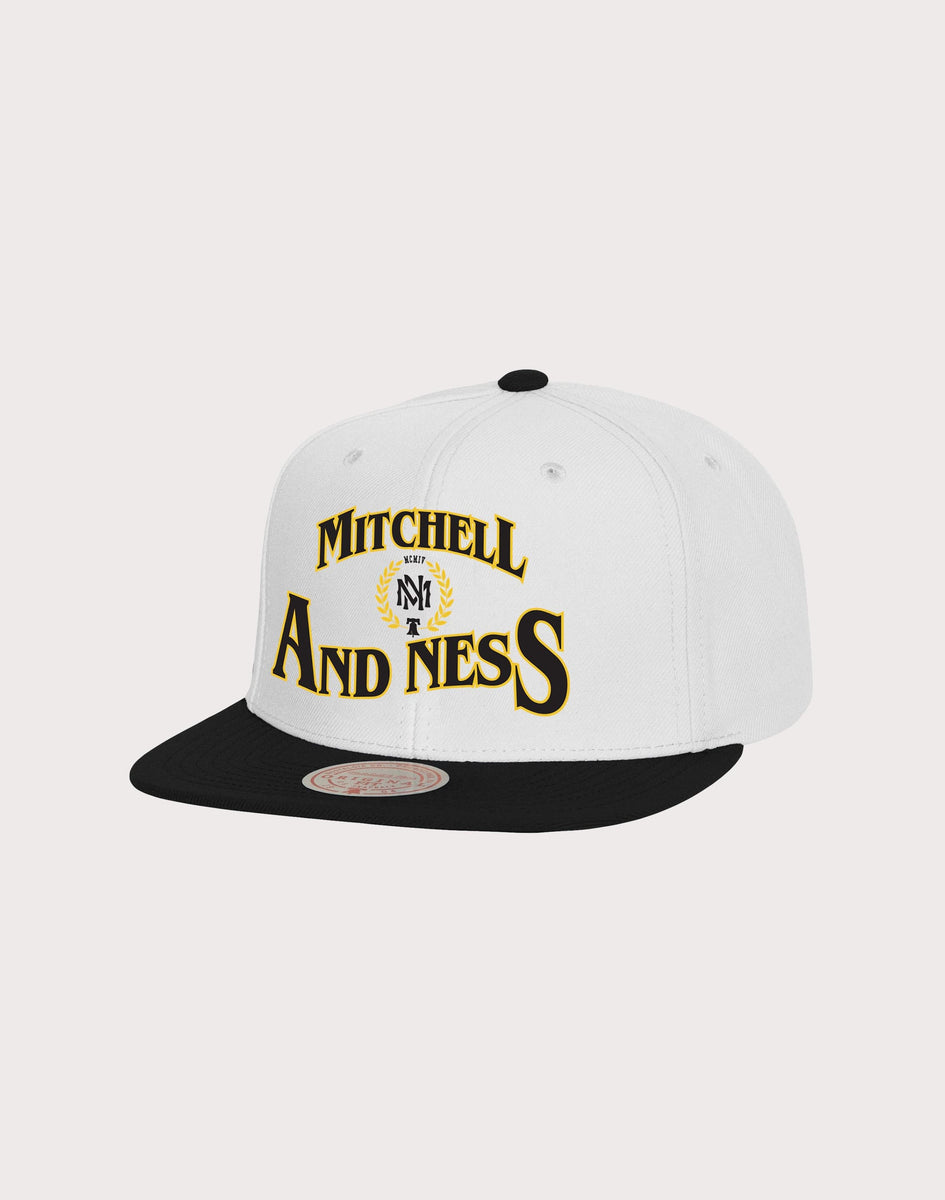 Mitchell & Ness Mitchell and Ness Branded Champ Snapback White/Black H ...