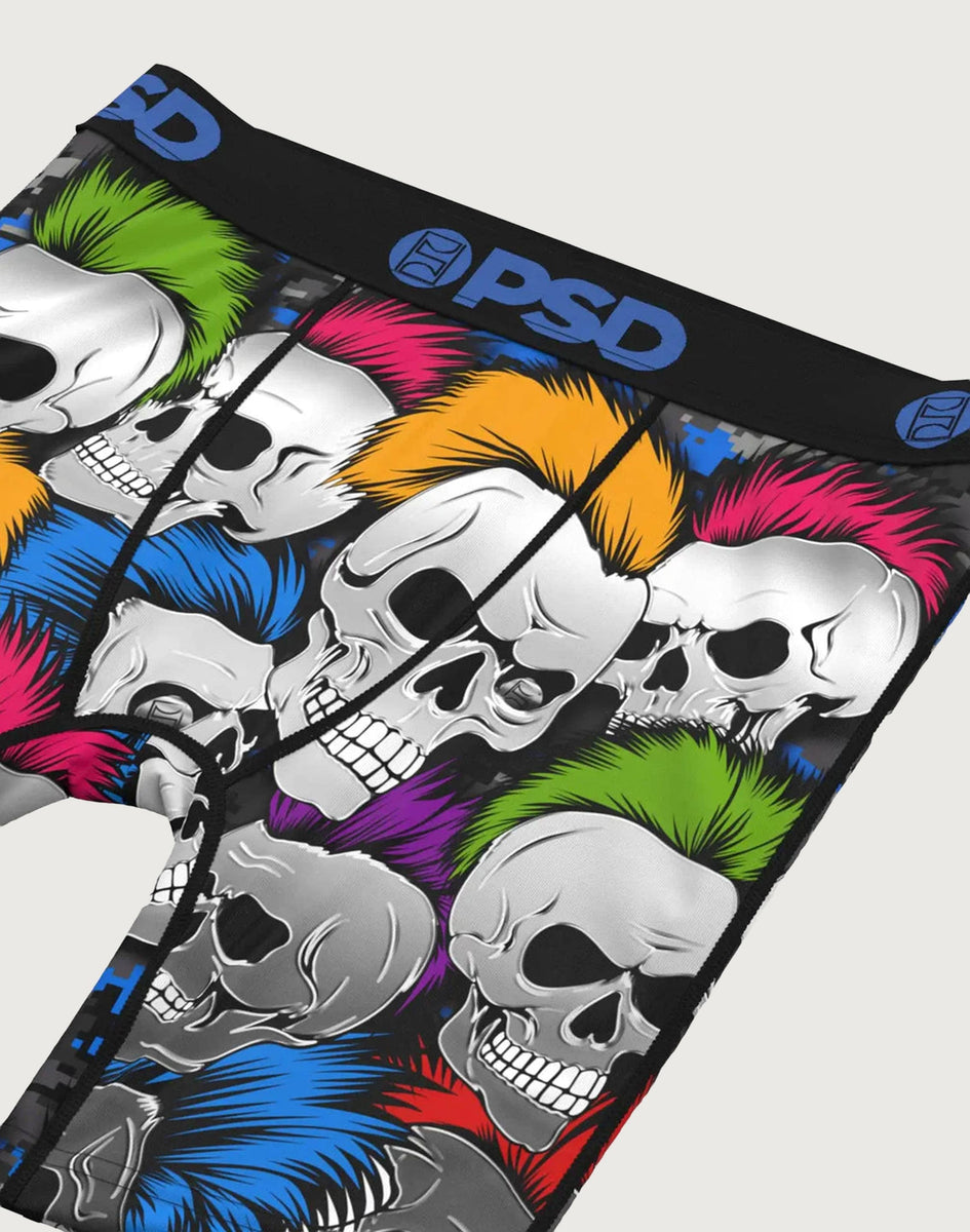 Psd Underwear Skull Hawk Boxer Briefs Grade-School – DTLR