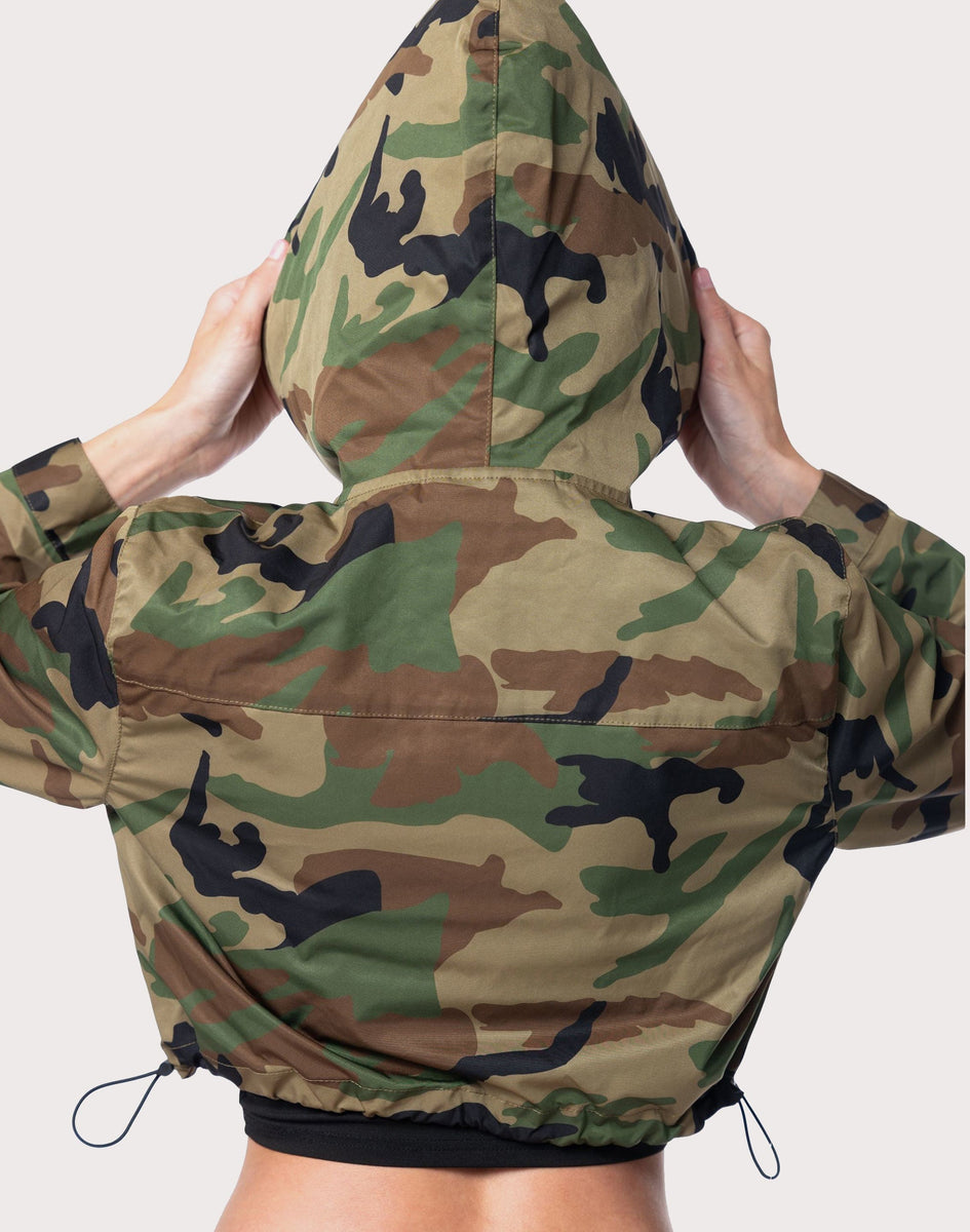 Grindhouse Nylon Cropped Camo Jacket – DTLR