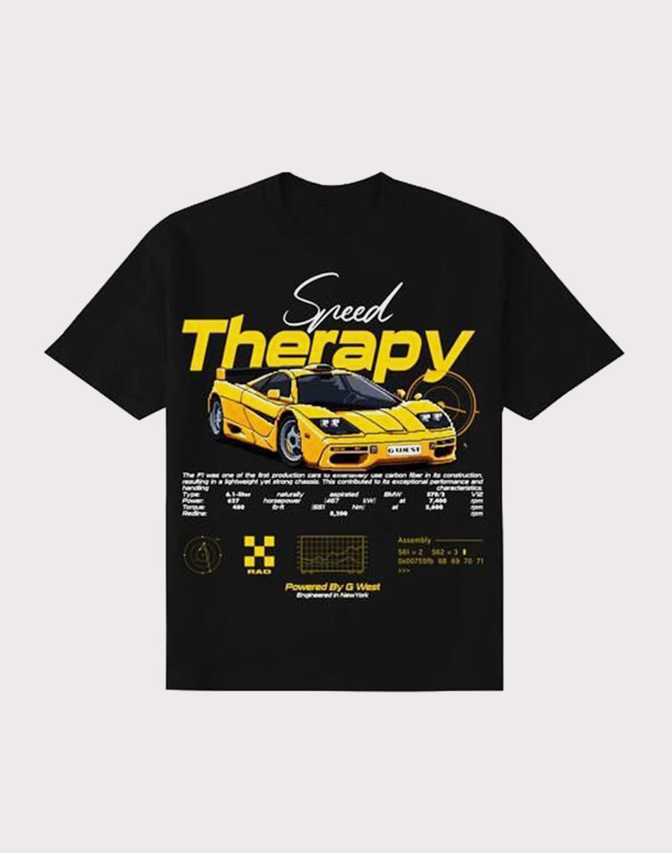 GWEST Speed Therapy AJ13 Black Tee – DTLR