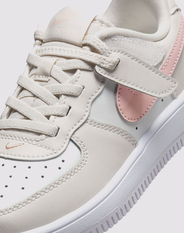 Nike Air Force 1 Low EasyOn Toddler Girls' "Phantom/Echo Pink/Sum – DTLR