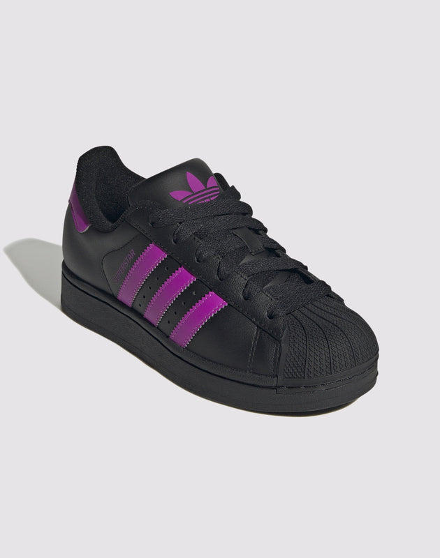 Adidas Originals Superstar II "Black/Flash Pink" Grade School Girls' – DTLR