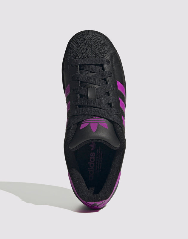 Adidas Originals Superstar II "Black/Flash Pink" Grade School Girls' – DTLR