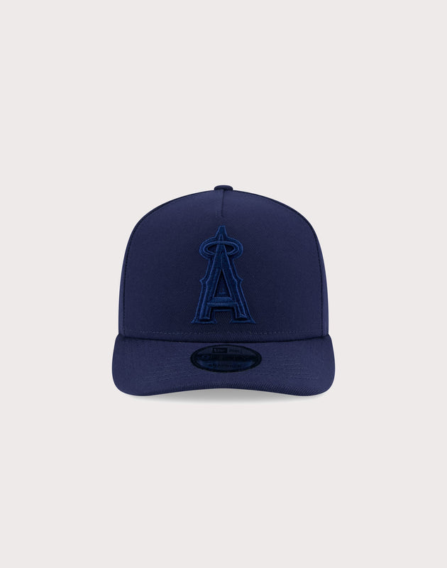 New Era MLB Los Angeles Angels 9FIFTY A Frame Flood Snapback Hat-Navy ...