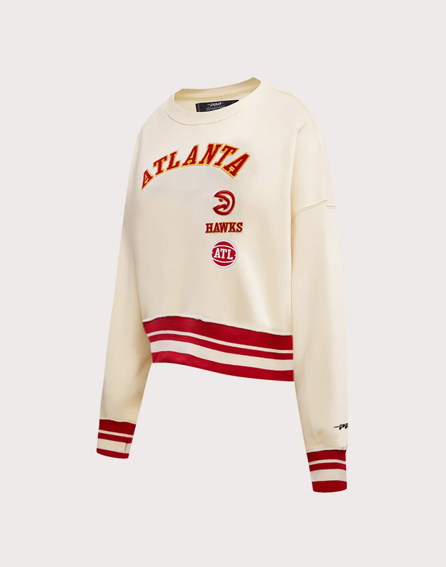 Pro Standard NBA Atlanta Hawks Retro Classic Rib Crewneck – DTLR