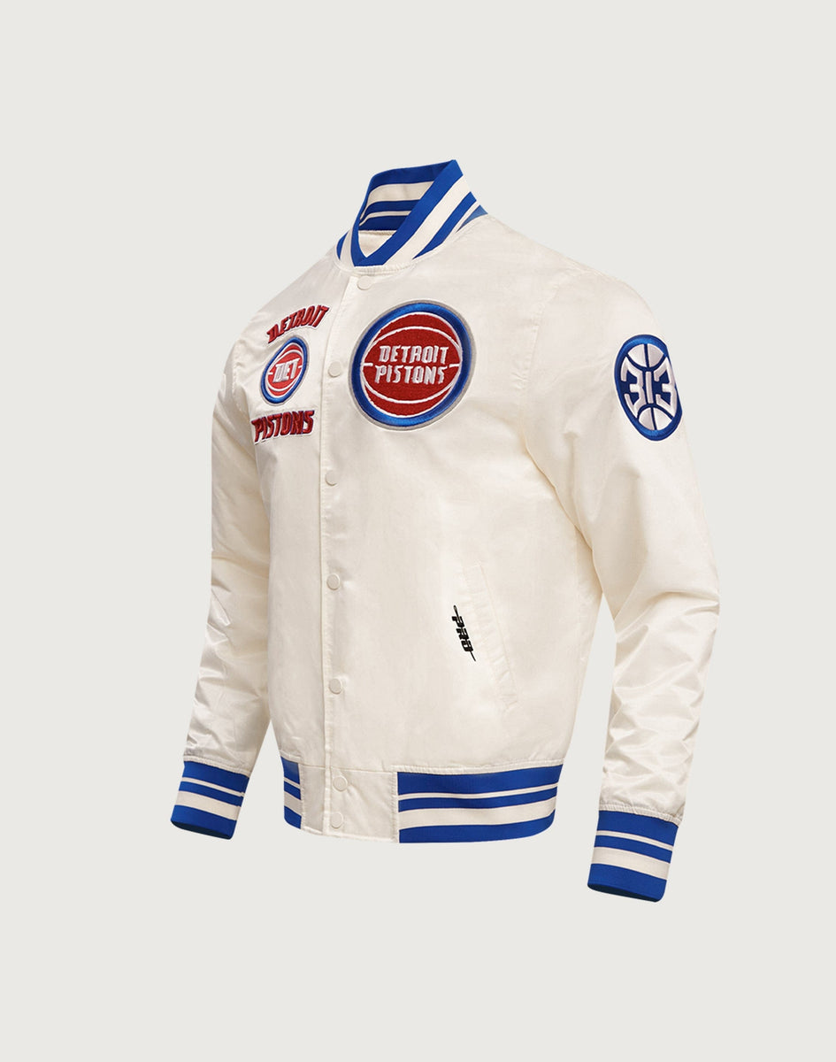 Pro Standard NBA Detroit Pistons Retro Classic Rib Satin Jacket – DTLR