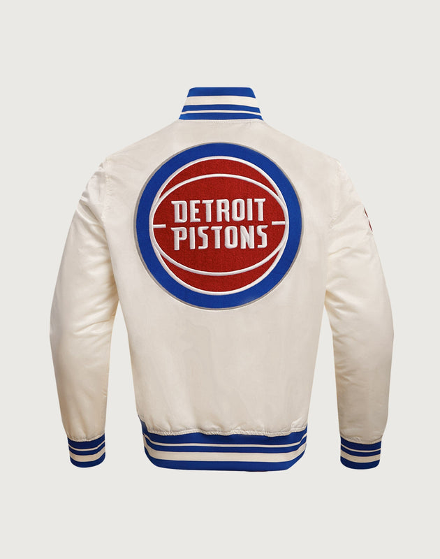 Pro Standard NBA Detroit Pistons Retro Classic Rib Satin Jacket – DTLR
