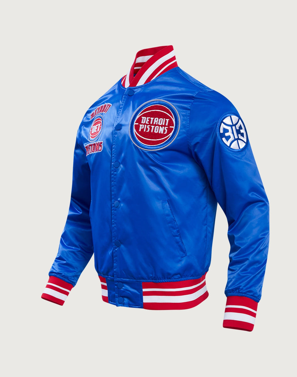 Pro Standard NBA Detroit Pistons Retro Classic Rib Satin Jacket – DTLR