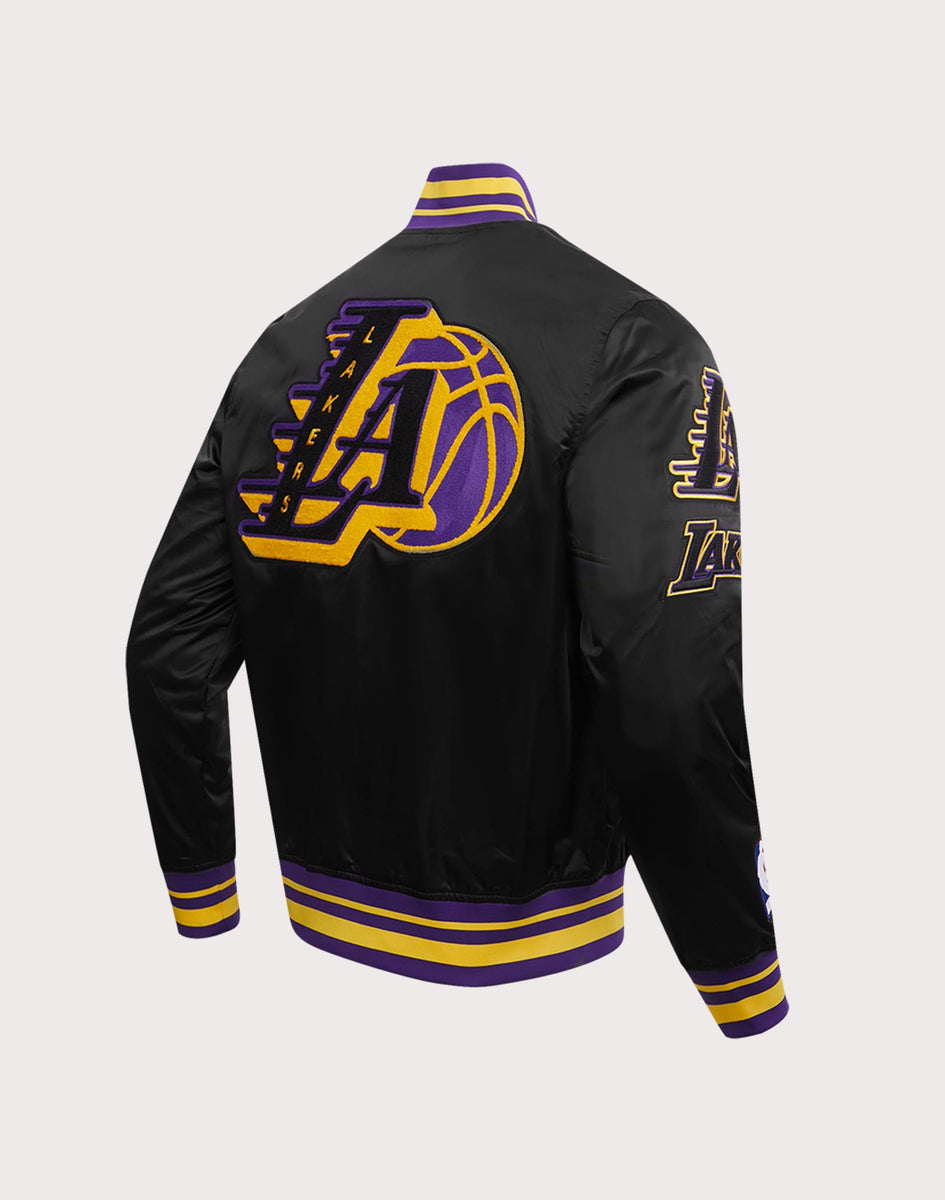 Pro Standard NBA Los Angeles Lakers Mashup Rib Satin Jacket – DTLR