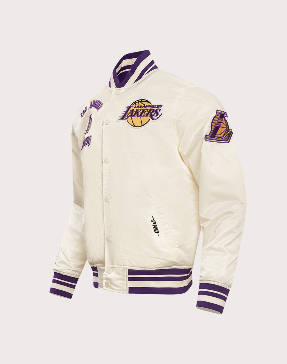 Pro Standard NBA Los Angeles Lakers Retro Classic Rib Satin Jacket – DTLR