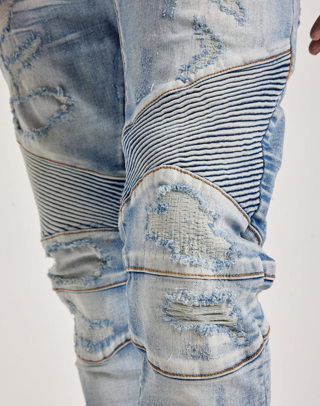 Crysp Denim Moto Denim Jeans – DTLR