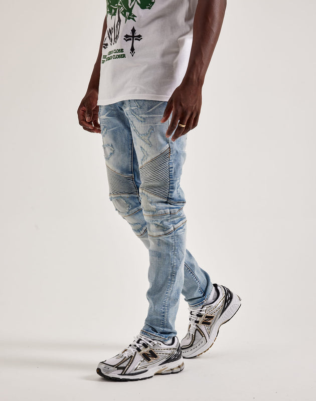 Crysp Denim Moto Denim Jeans – DTLR