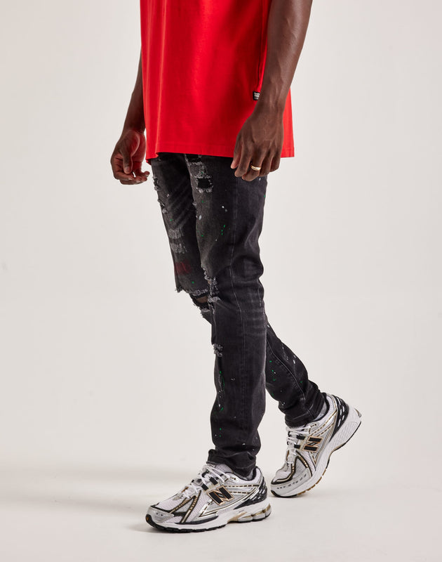 Crysp Denim Distressed Denim Jeans – DTLR