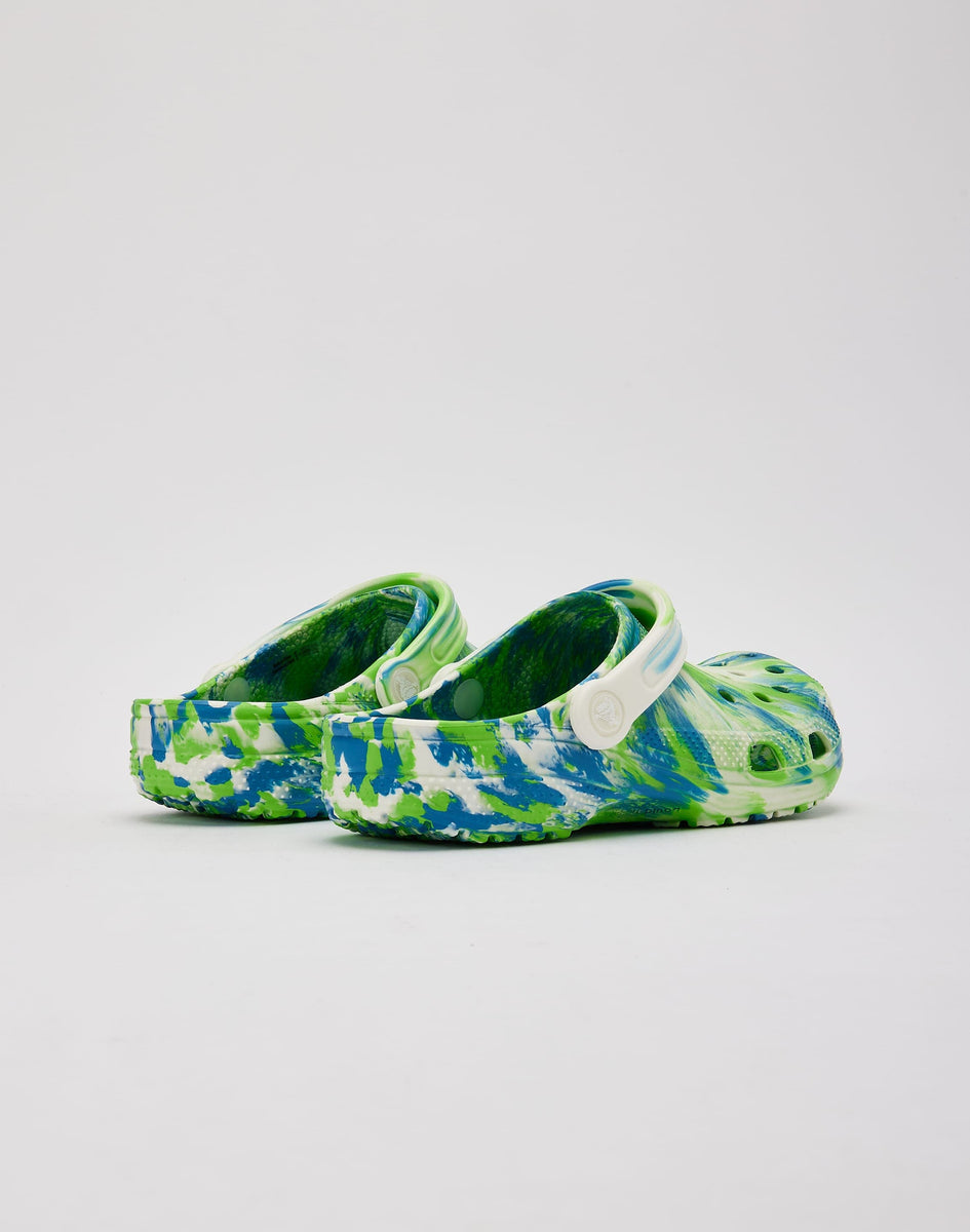Crocs Classic Glow Marbled Clog Grade-School – DTLR