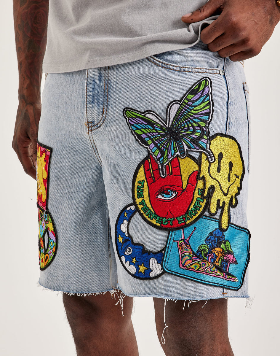 EPTM Trippy Denim Shorts – DTLR