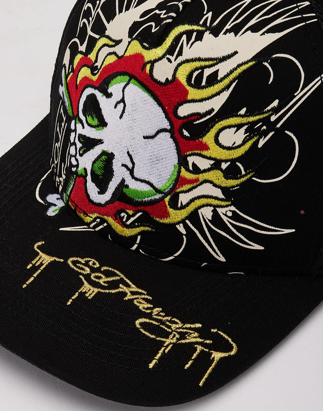 Ed Hardy Dragon Trucker Hat – DTLR