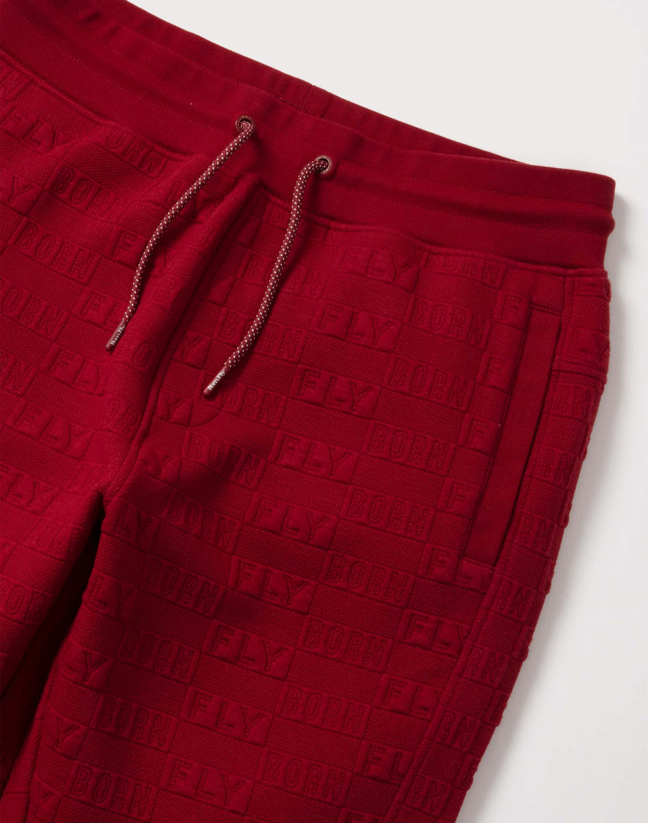 BLUE LABEL APPAREL LLC Born Fly Glitterati Embossed Joggers – DTLR