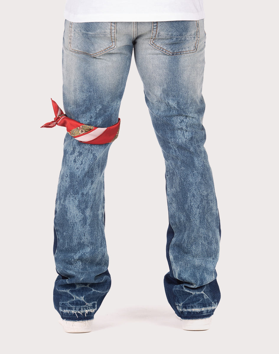 Akoo Monarch Slim Fit Stack Jeans – DTLR