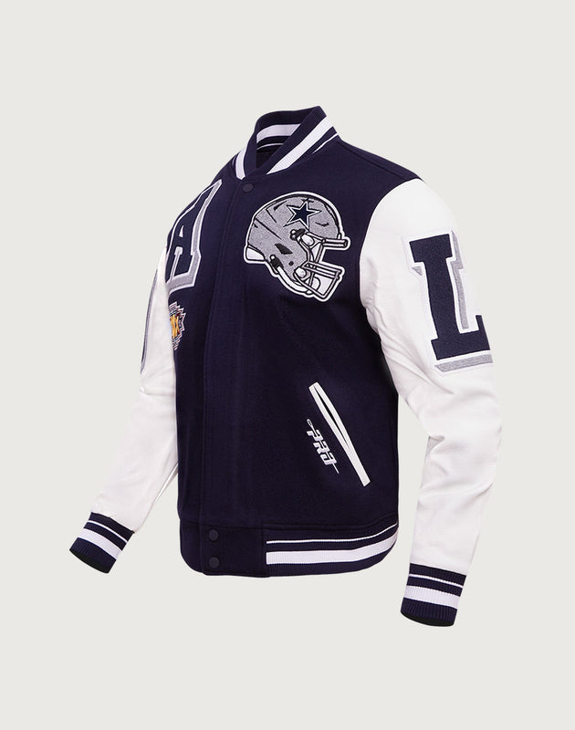 Pro Standard NFL Dallas Cowboys Mashup Rib Wool Varsity Jacket – DTLR