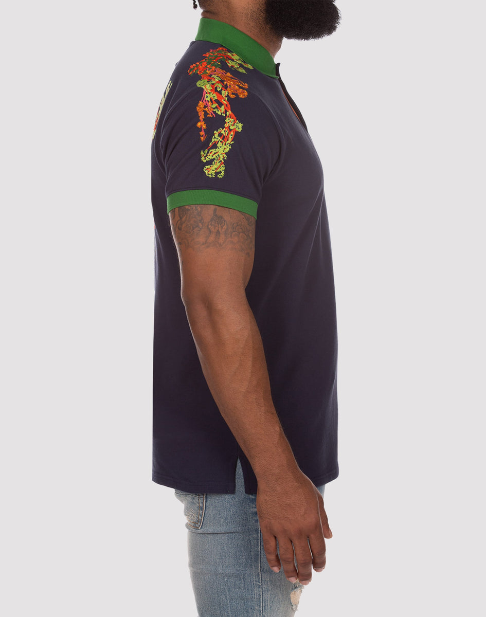 Akoo Greenery Blue Polo – DTLR