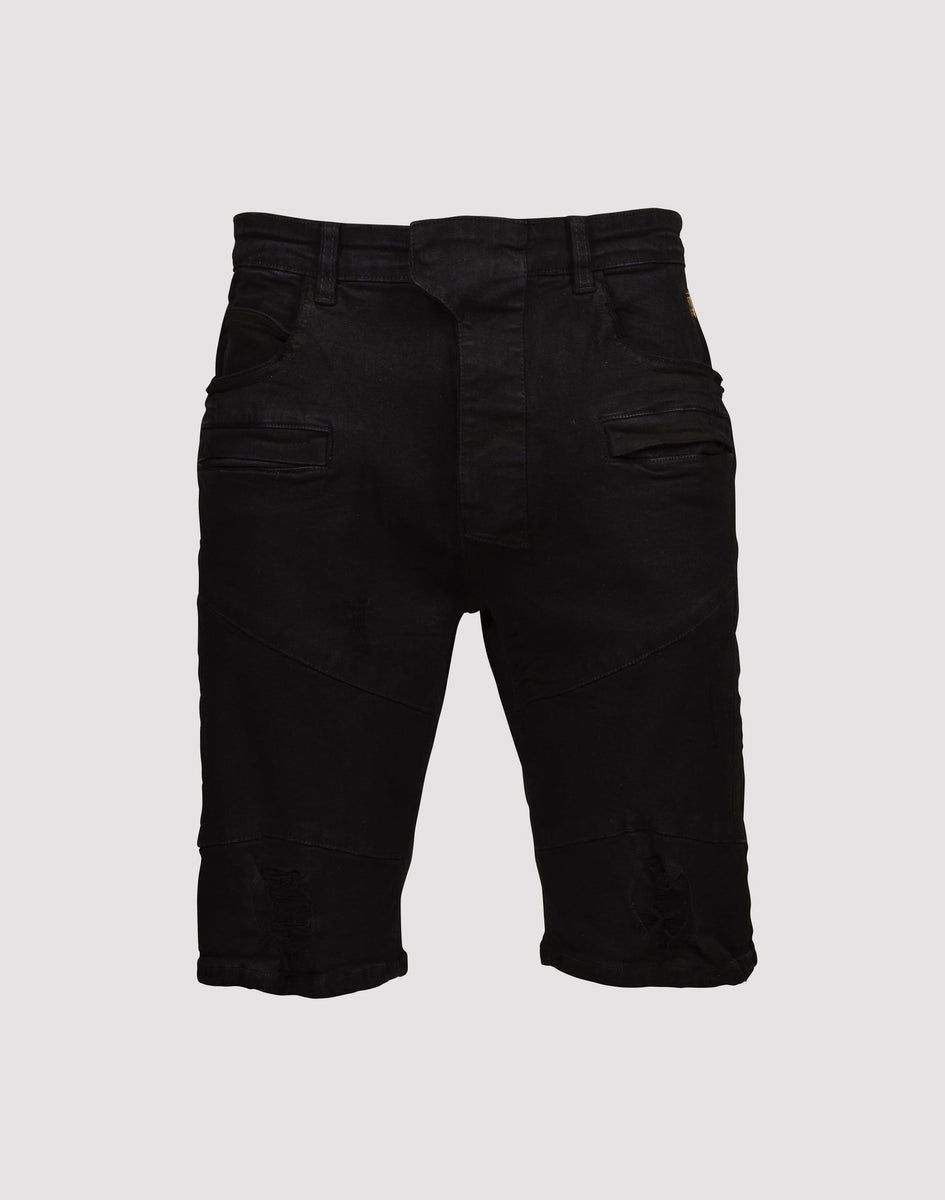Grindhouse Angled Seam Denim Shorts – DTLR