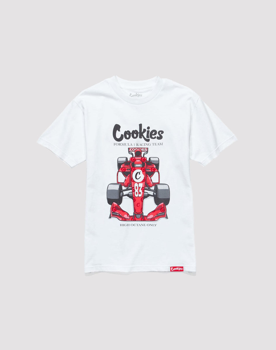 Cookies Sf Formula 1 White Tee – DTLR