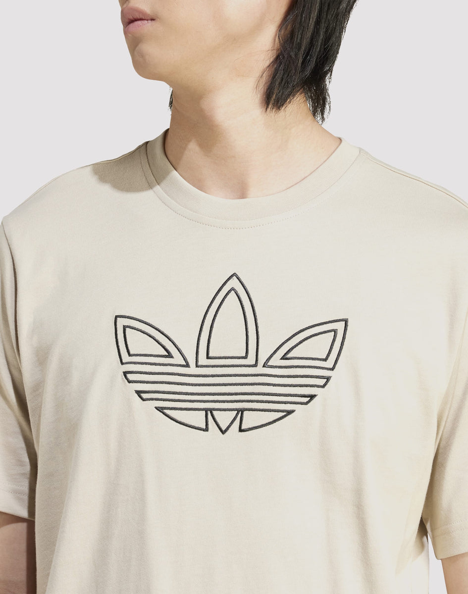 Adidas Outlined Trefoil Tee – DTLR