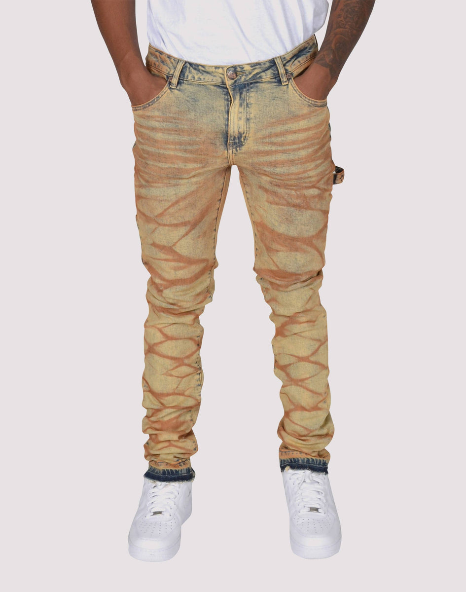 Grindhouse Acid Washed Slim Fit Denim Jeans – DTLR