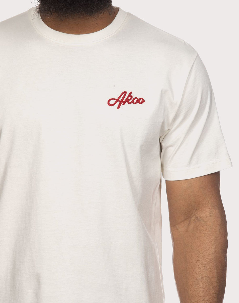 Akoo Benton Whiskey White Tee – DTLR