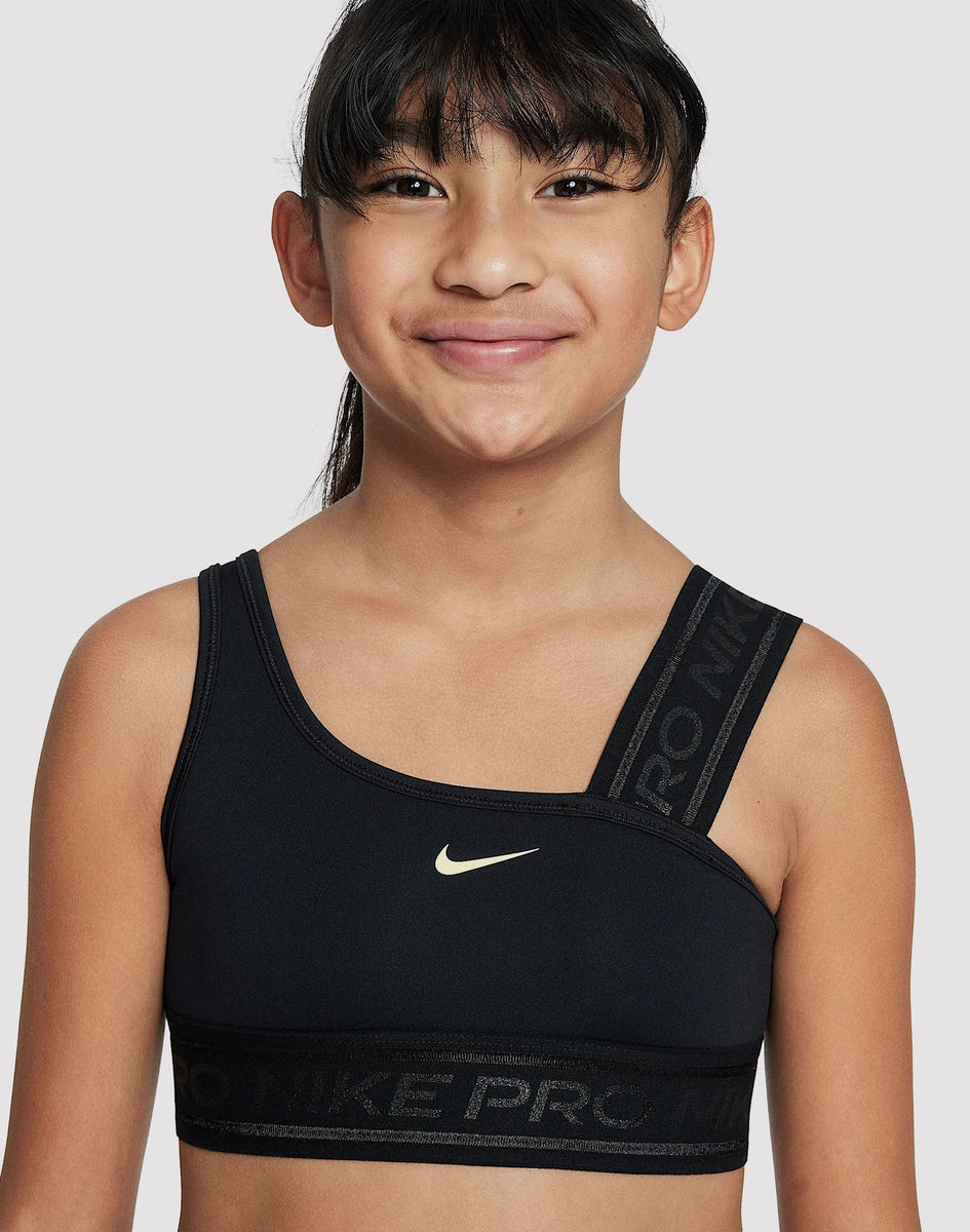 Nike Pro Swoosh Asymmetrical Sports Bra Grade-School – DTLR