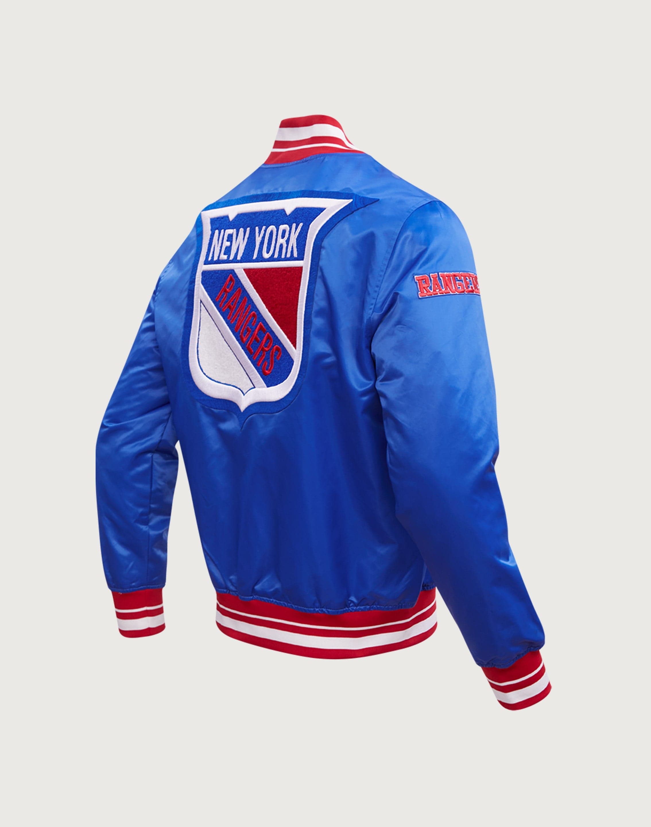 Pro Standard NHL New York Rangers Retro Classic Rib Satin Jacket – DTLR