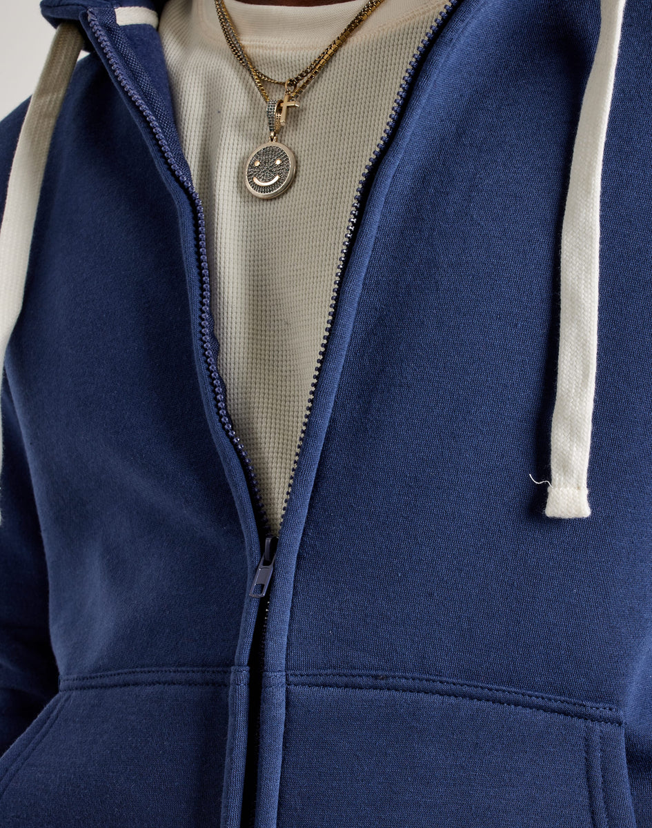 DH Essentials Basic Full-Zip Fleece Hoodie – DTLR