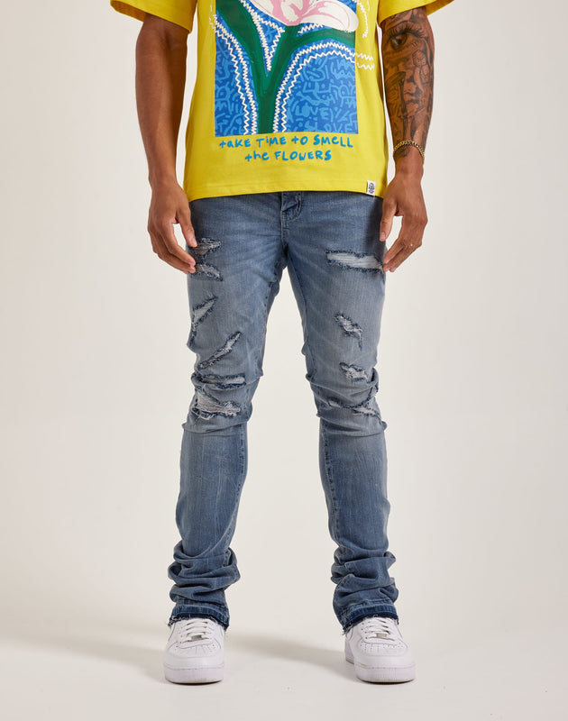 Jordan Craig Stacked Denim Jeans – DTLR