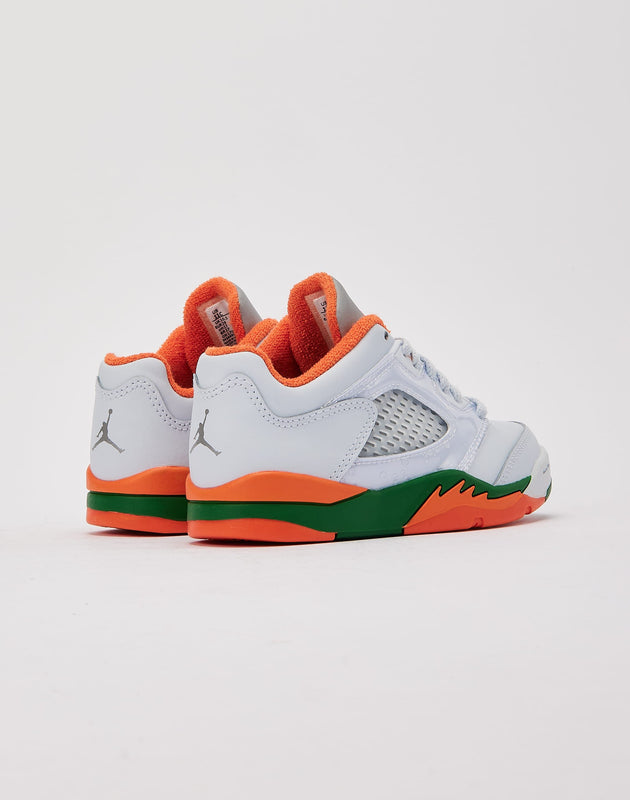 Jordan Air Jordan 5 Retro Low 'Miami Hurricanes' Pre-School – DTLR