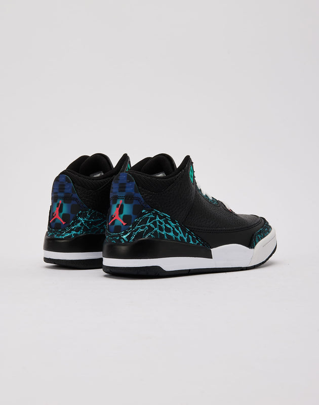 Jordan Air Jordan 3 Retro SE 'Black and Hyper Jade' Pre-School – DTLR