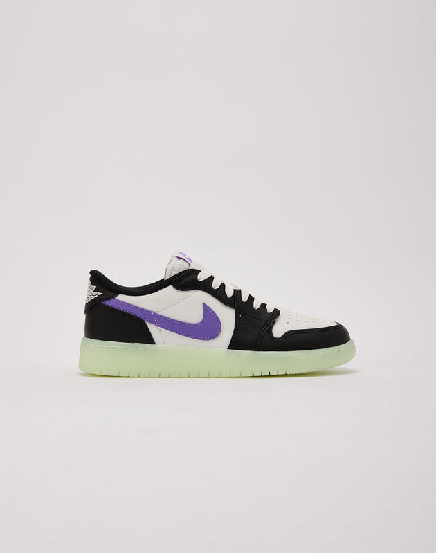 Jordan Air Jordan 1 Retro Low OG 'Black Raspberry' Grade-School – DTLR