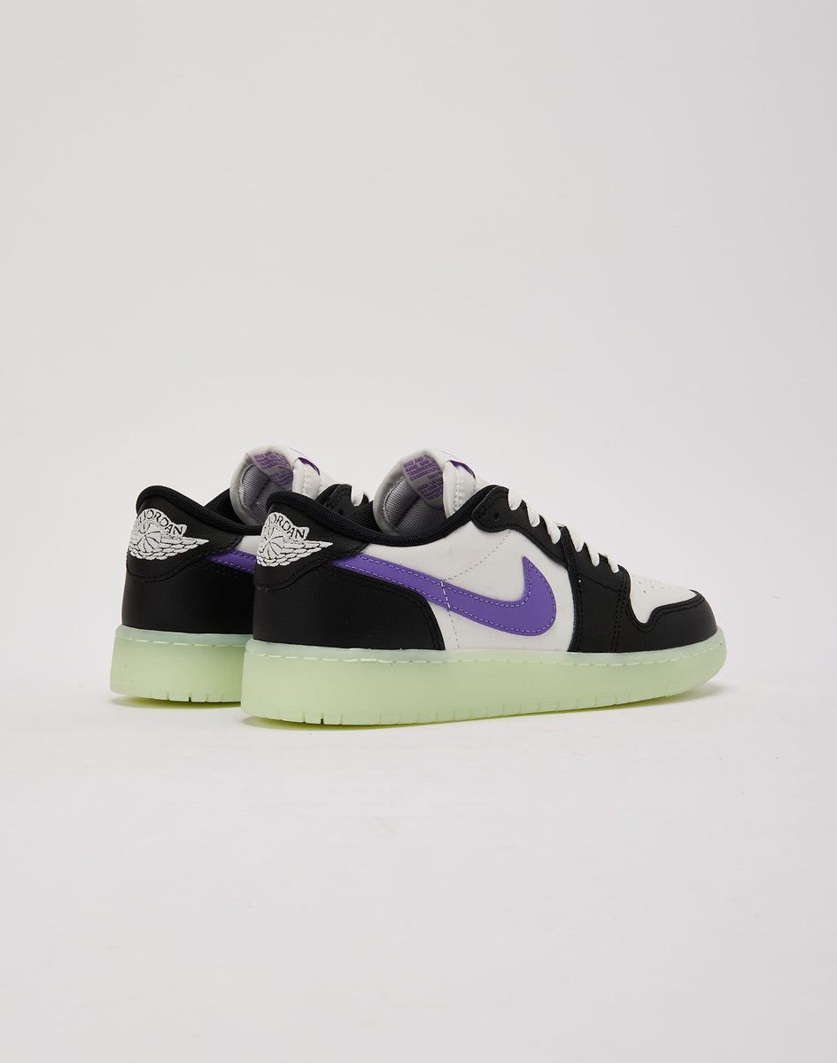 Jordan Air Jordan 1 Retro Low OG 'Black Raspberry' Grade-School – DTLR