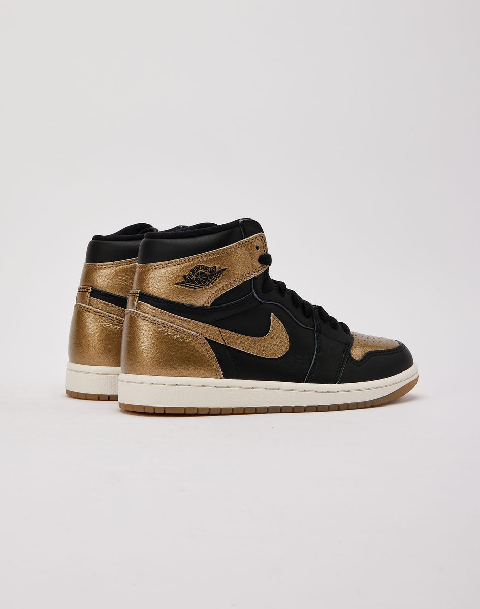 Jordan Air Jordan 1 Retro High OG ‘Black And Gold’ Grade-School – DTLR