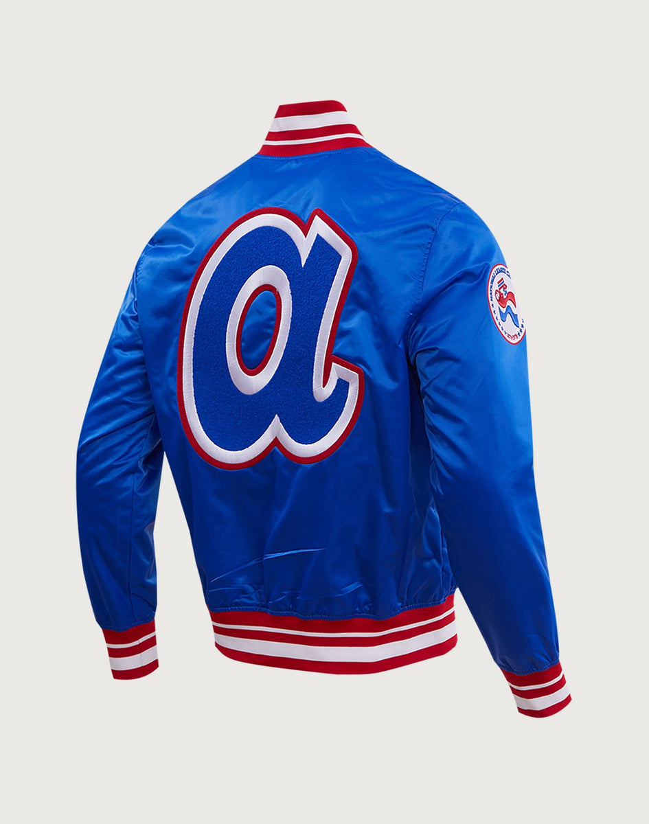 Pro Standard MLB Atlanta Braves Retro Classic Rib Satin Jacket – DTLR