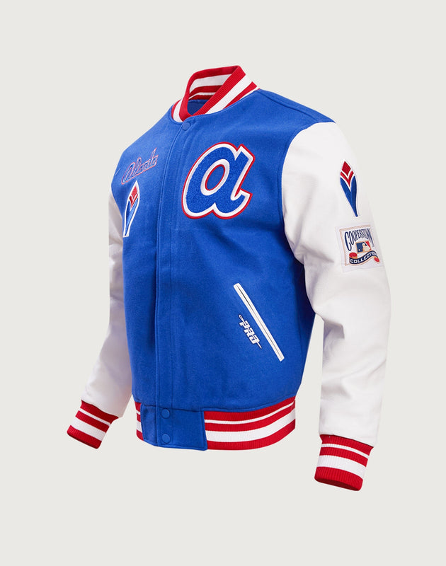 Pro Standard MLB Atlanta Braves Retro Classic Wool Varsity Jacket – DTLR