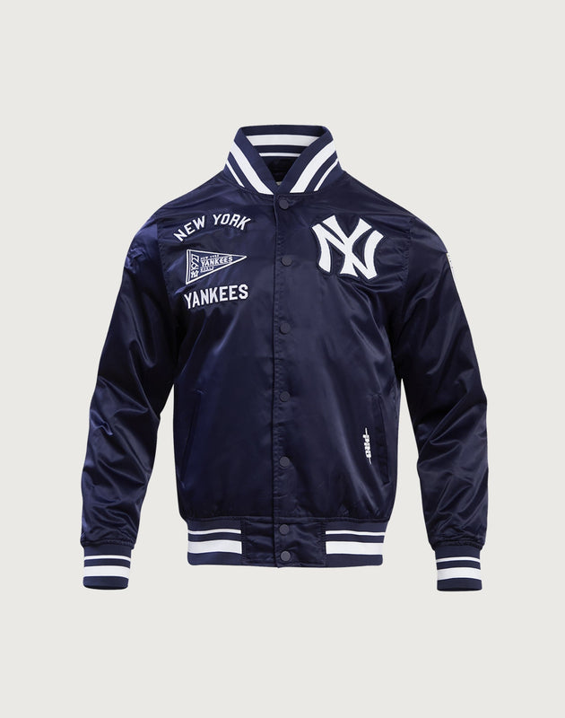 Pro Standard MLB New York Yankees Retro Classic Rib Satin Jacket – DTLR