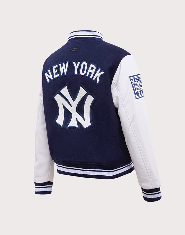 Pro Standard MLB New York Yankees Retro Classic Rib Wool Varsity Jacke ...