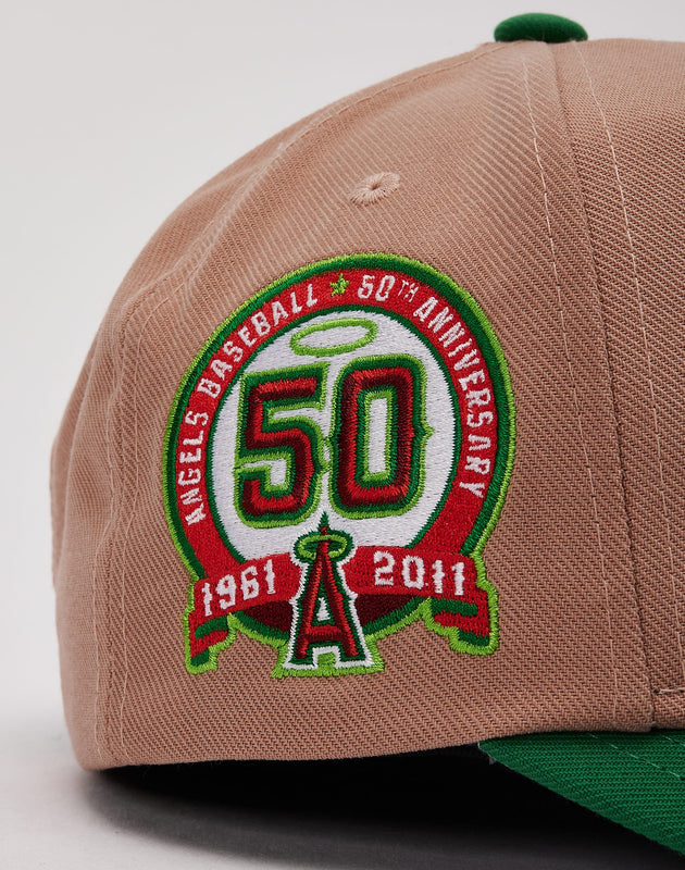 Mitchell & Ness Angels Anniversary Pro Pinch Snapback Hat – DTLR