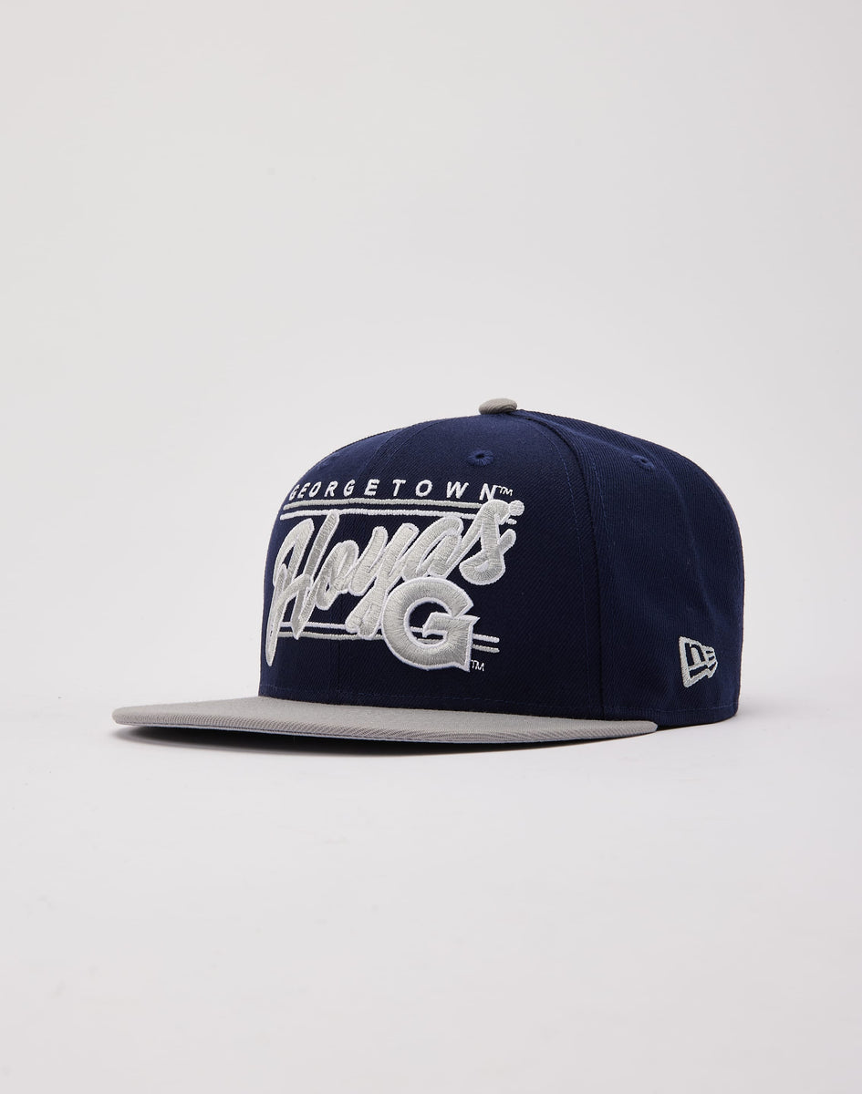 New Era Georgetown Hoyas Script 9Fifty Snapback Hat – DTLR